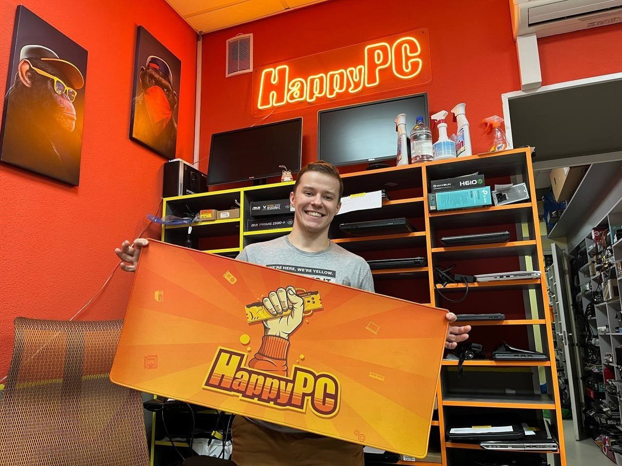 Коврик для ПК - HappyPC (на выбор) - HappyPC - Форум технической компьютерной помощи